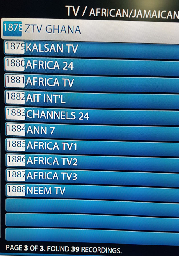 TV Channels - IPTV Passport