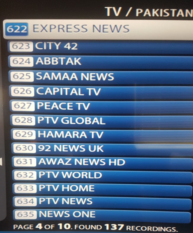 TV Channels - IPTV Passport